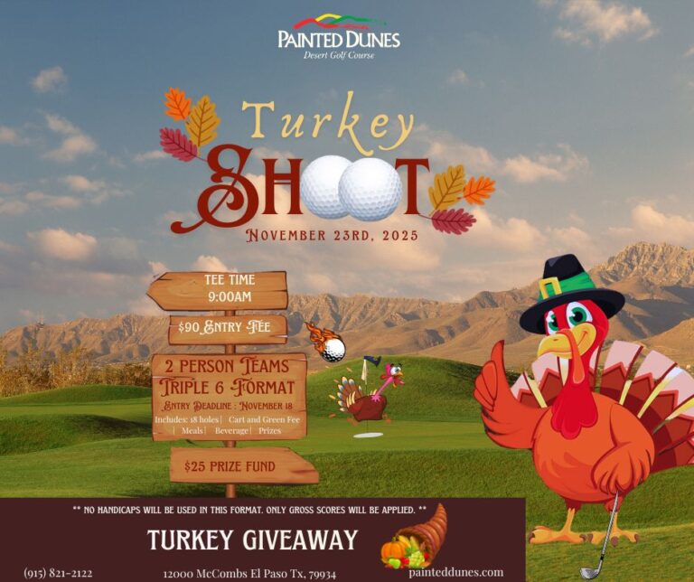 🦃 Turkey Shoot Tournament 2024 🎯 – Painted Dunes